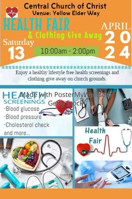 Health Fair | PosterMyWall