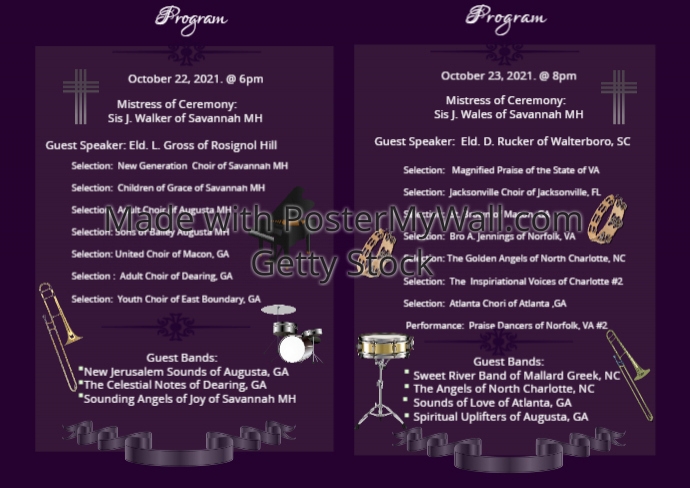 Anniversary Program | PosterMyWall