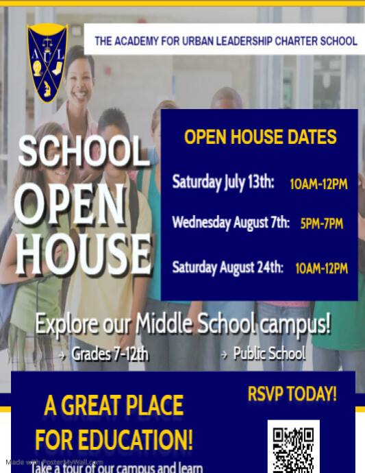 College Open House Flyer | PosterMyWall