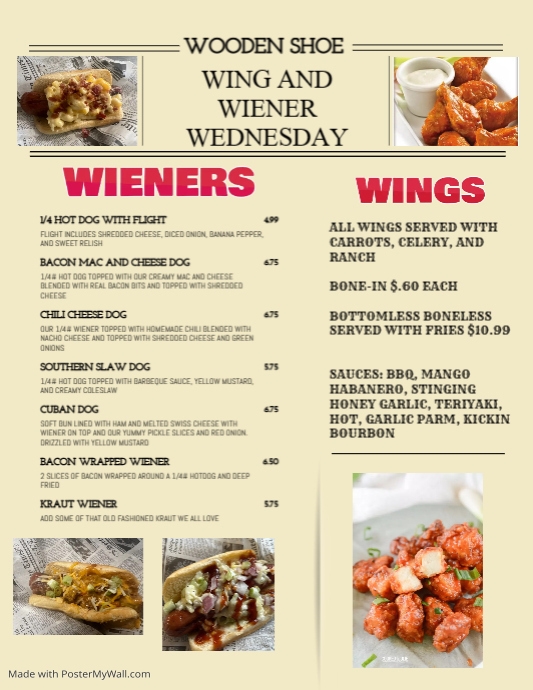 Menu (1) | PosterMyWall