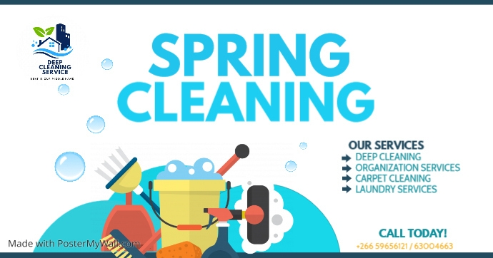 Copy of Spring cleaning | PosterMyWall