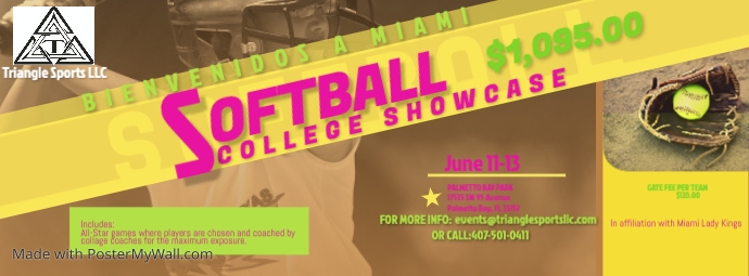 Copy of Softball Tournament Facebook Cover Photo | PosterMyWall