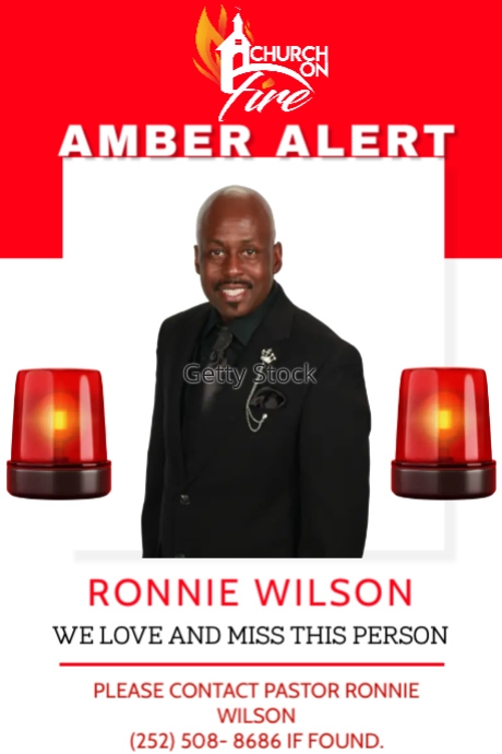 White and Red Missing Person Poster | PosterMyWall