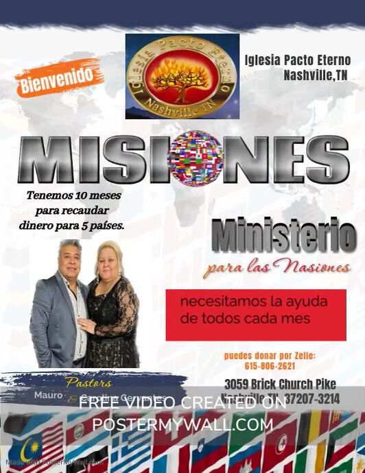 Missions Ministry Outreach evangelism service | PosterMyWall