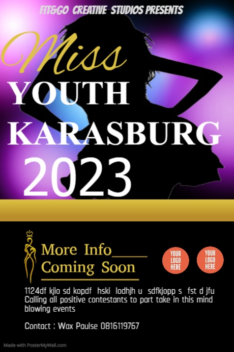 Copy of Pageant FLYER | PosterMyWall