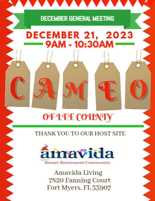 CAMEO_November (10) | PosterMyWall