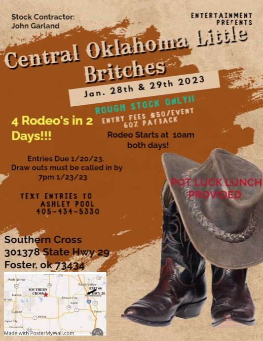 Rodeo Flyer Template | PosterMyWall