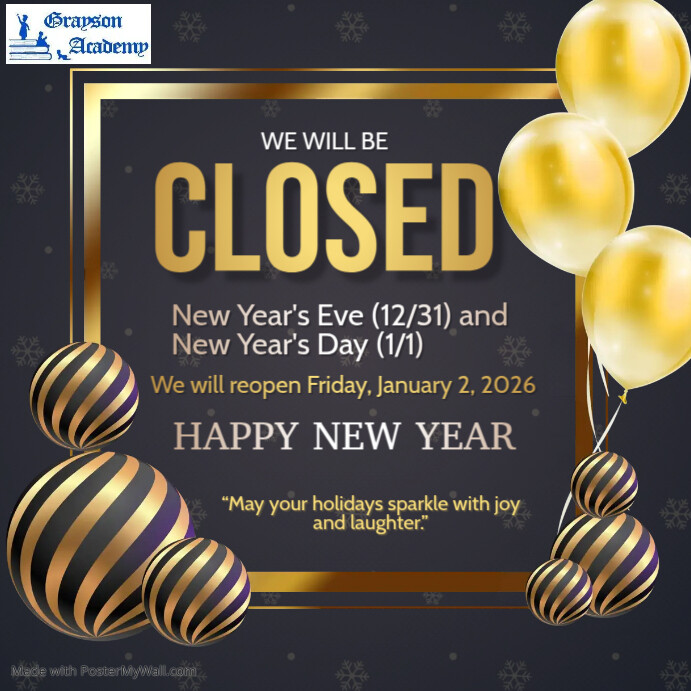 we will be closed | PosterMyWall