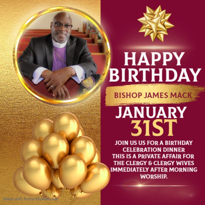 Copy of HAPPY BIRTHDAY ad social media TEMPLATE | PosterMyWall