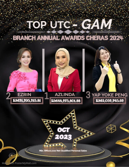 BAA 2024 TOP 3 (3) | PosterMyWall