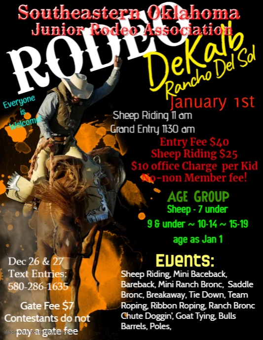 Copy of Rodeo Night Flyer | PosterMyWall