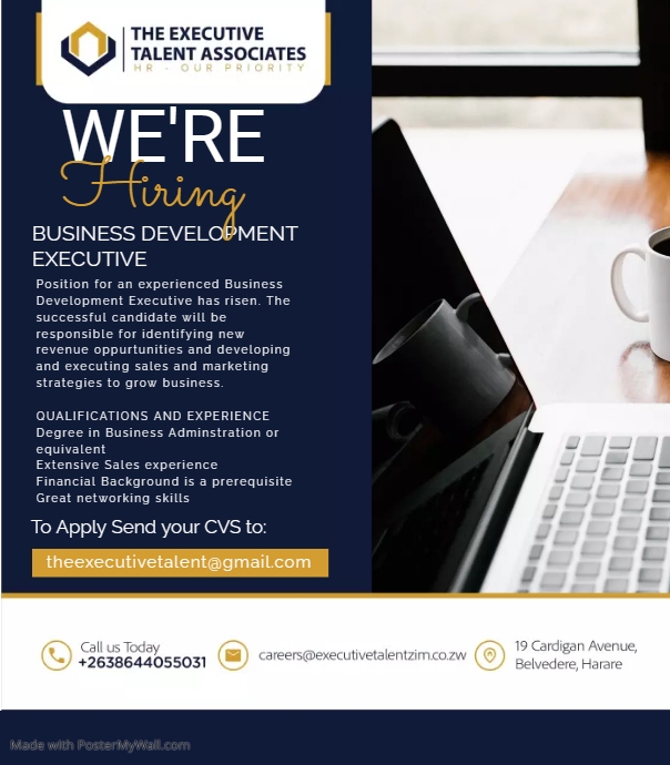 Hiring Ad 4 | PosterMyWall