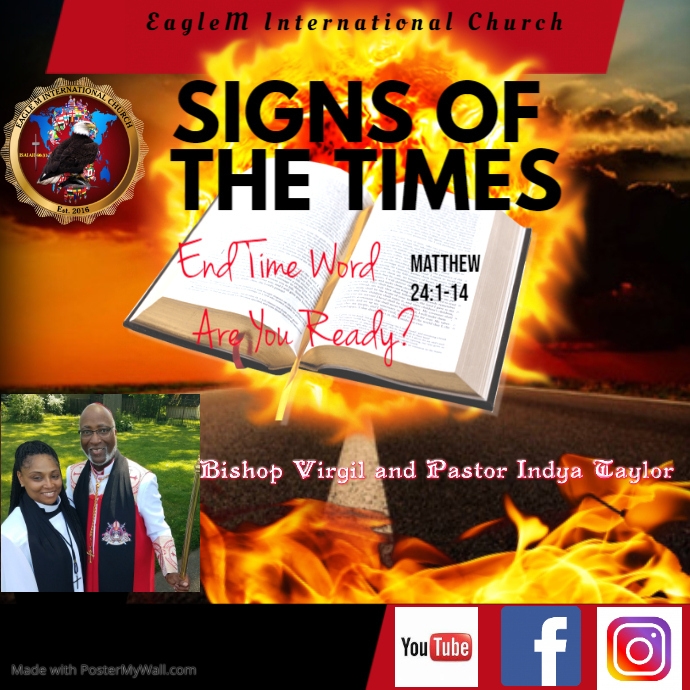 Copy of EMIC SIGNS OF THE TIMES POSTER | PosterMyWall