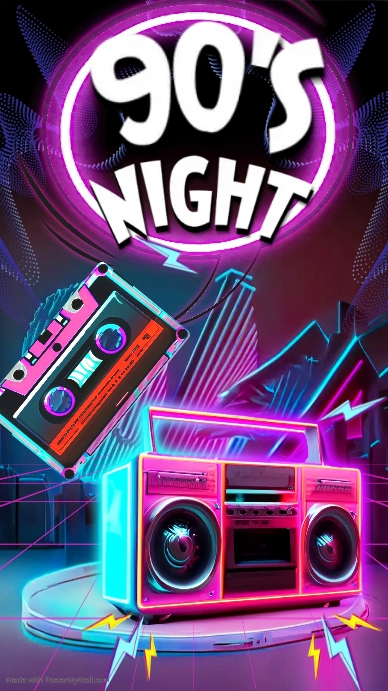 Back To 90's Disco | PosterMyWall