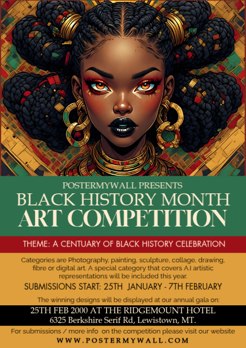bhm 141 Template | PosterMyWall