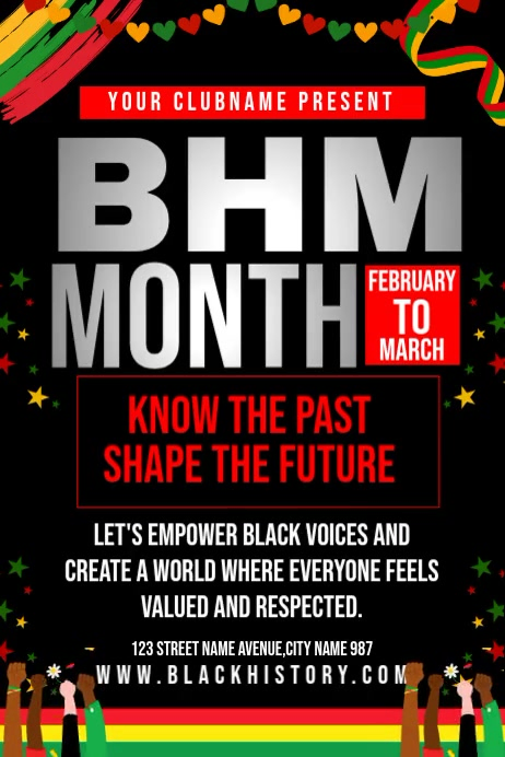 BHM Celebration Template | PosterMyWall