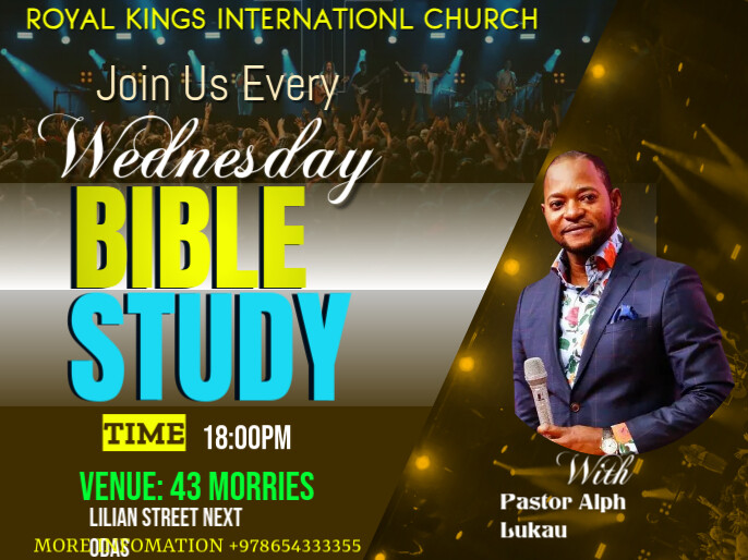 bibble poster, church, conference,worship Template | PosterMyWall