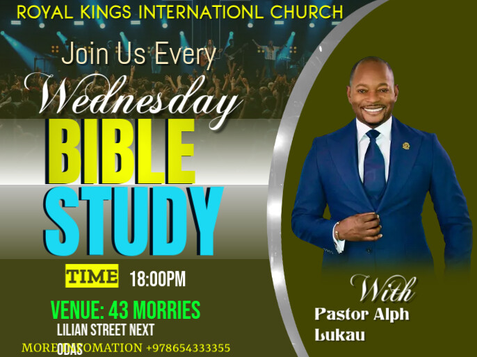 bibble poster, church, conference,worship Template | PosterMyWall