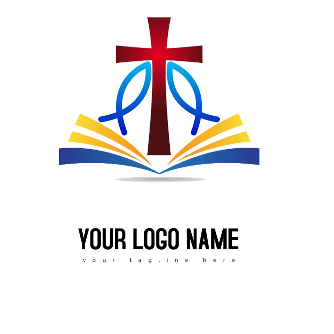 Bible Christian Christian cross graphics Templat | PosterMyWall