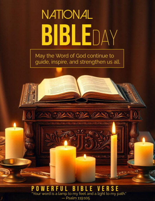 Copy of Bible Day | PosterMyWall