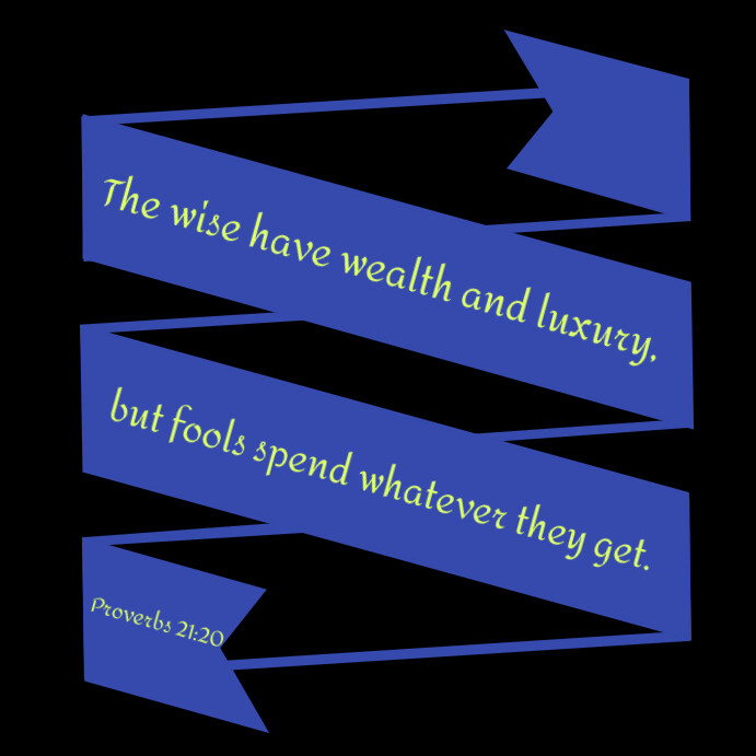 Bible Prosperity Quote Template | PosterMyWall