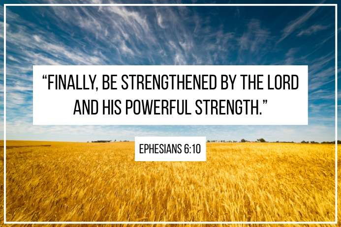 Bible Quote | Inspirational Bible Verse Template | PosterMyWall