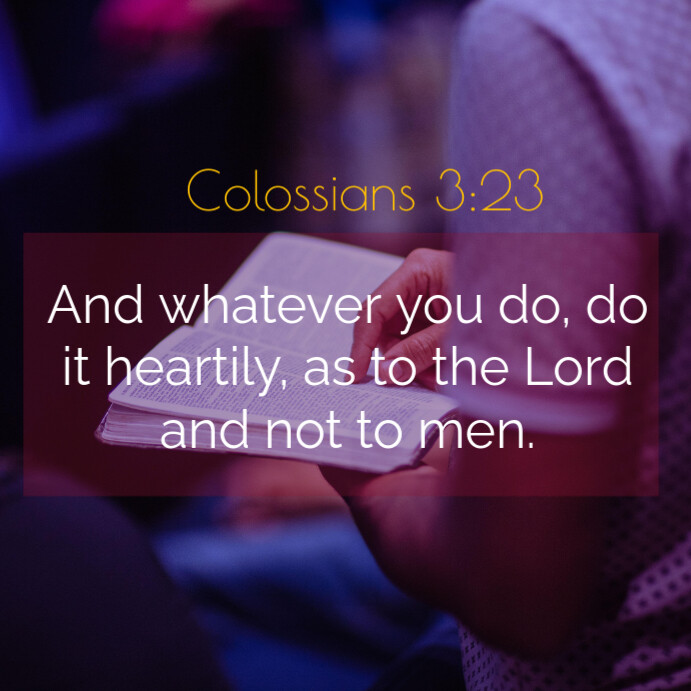 Bible quote flyer Template | PosterMyWall