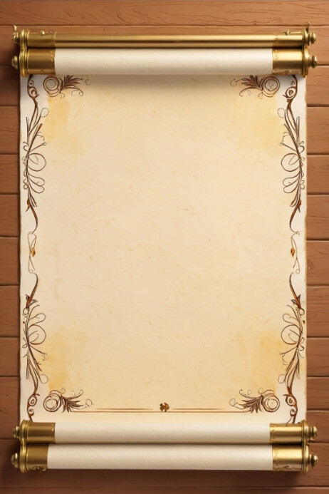 Bible scroll template | PosterMyWall