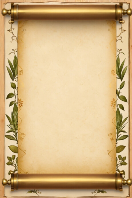 Copy of Bible scroll template design | PosterMyWall