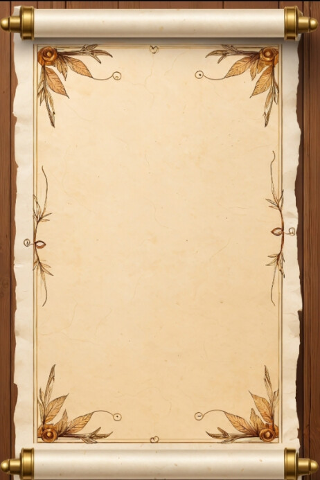 Plantilla de Bible scroll template design | PosterMyWall