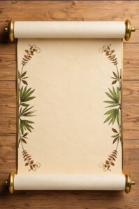 Bible scroll template design | PosterMyWall