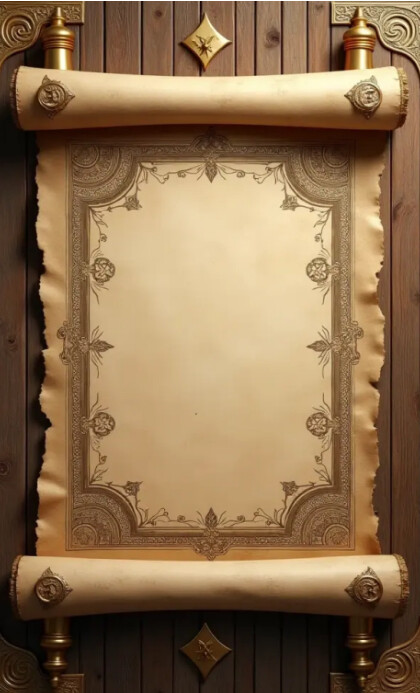 bible scroll template | PosterMyWall