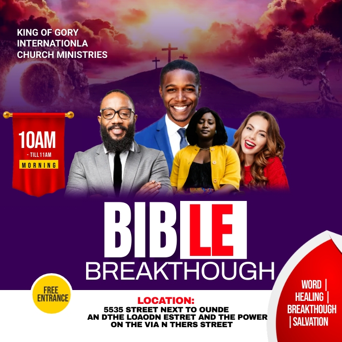 bible session Template | PosterMyWall