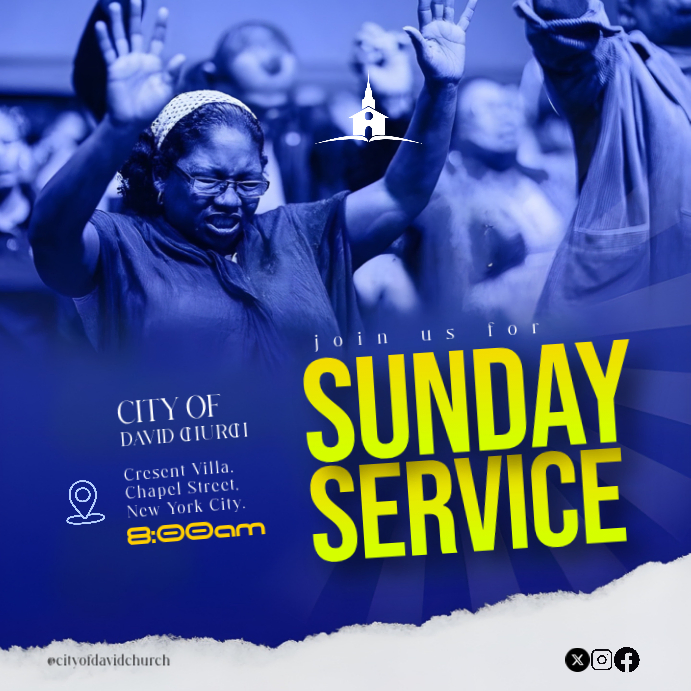 Copy of bible study, church, revival prayer worship and praise, sunday ...