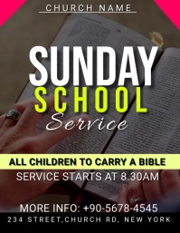 Sunday School Template | PosterMyWall