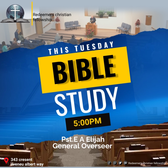 Bible study,church Template | PosterMyWall