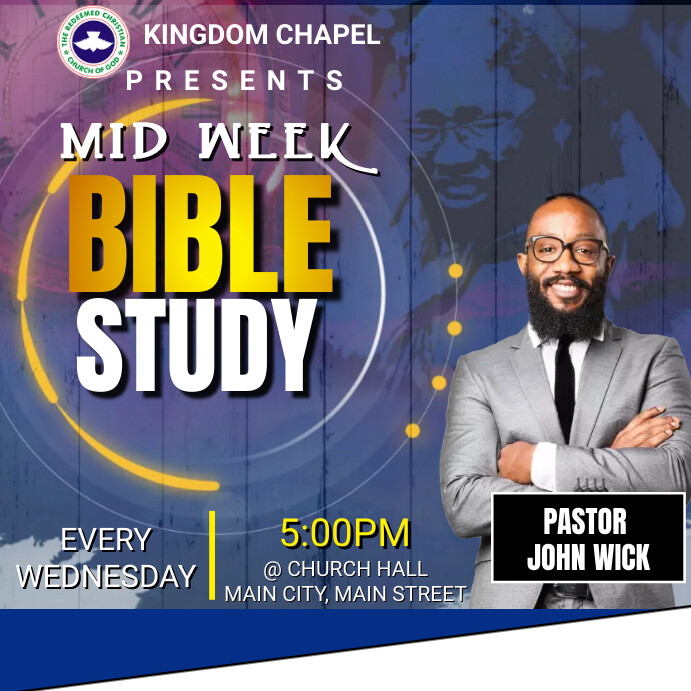 Plantilla de BIBLE STUDY (3) | PosterMyWall