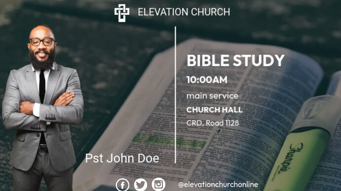 Copy of BIBLE STUDY (3) | PosterMyWall
