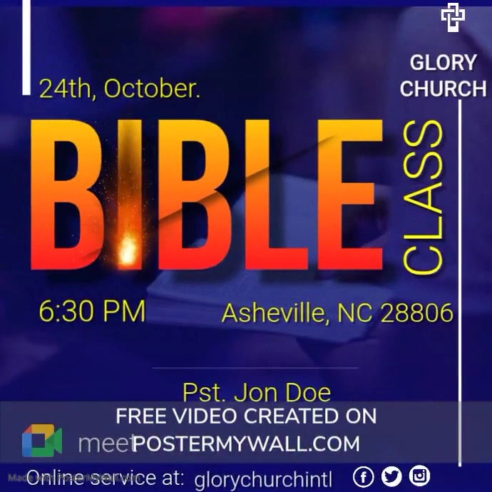 Copy of bible study (4) | PosterMyWall