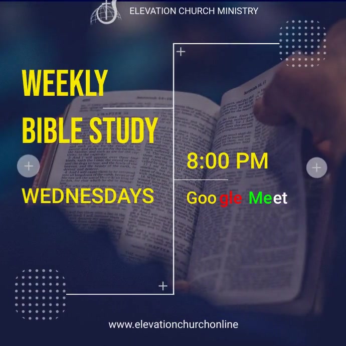 BIBLE STUDY (4) Template | PosterMyWall