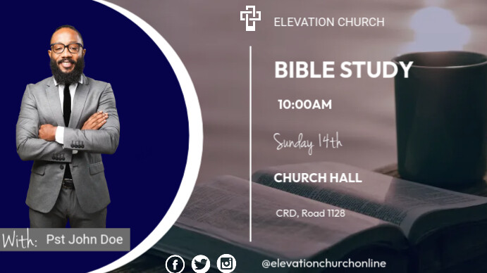 Copy of BIBLE STUDY (4) | PosterMyWall