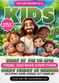 Church Bible Study Ads Template | PosterMyWall