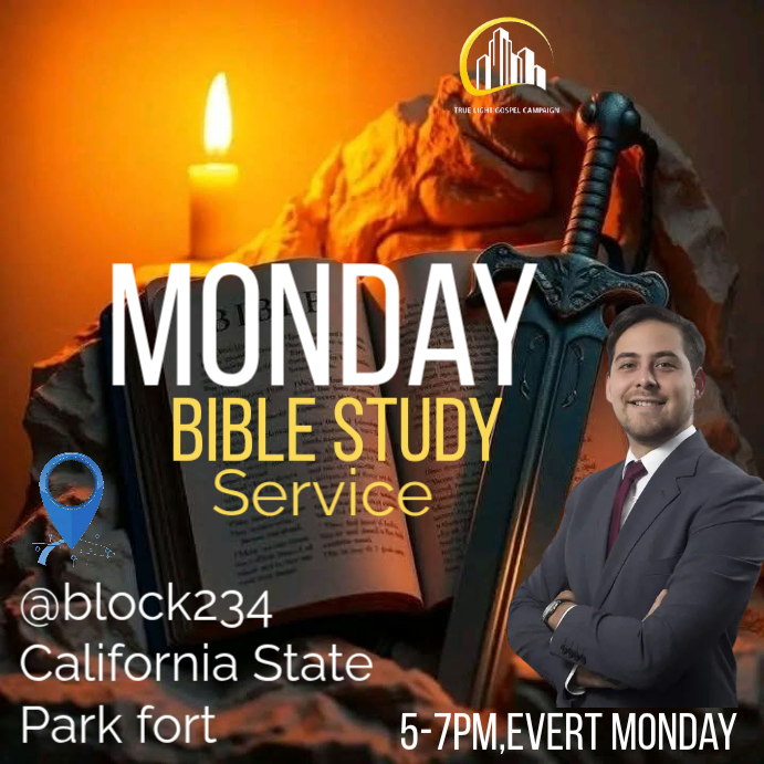 Bible study/Church Template | PosterMyWall