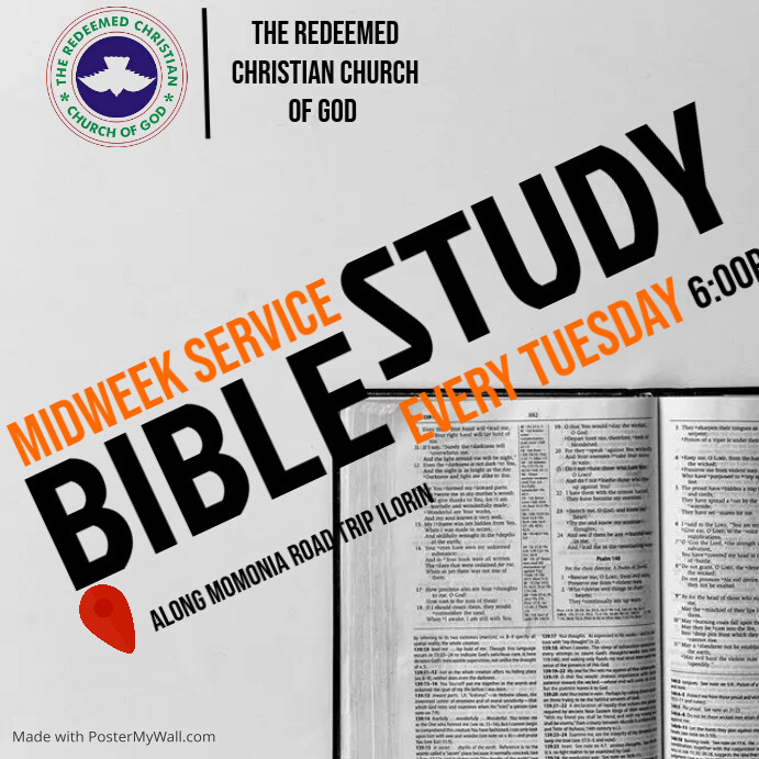 Bible study/church Template | PosterMyWall