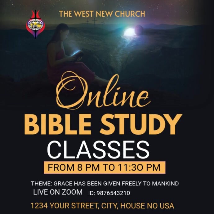 bible study classe Template | PosterMyWall