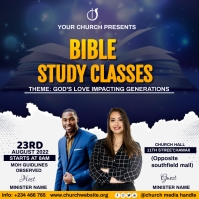 BIBLE STUDY POSTER Template | PosterMyWall
