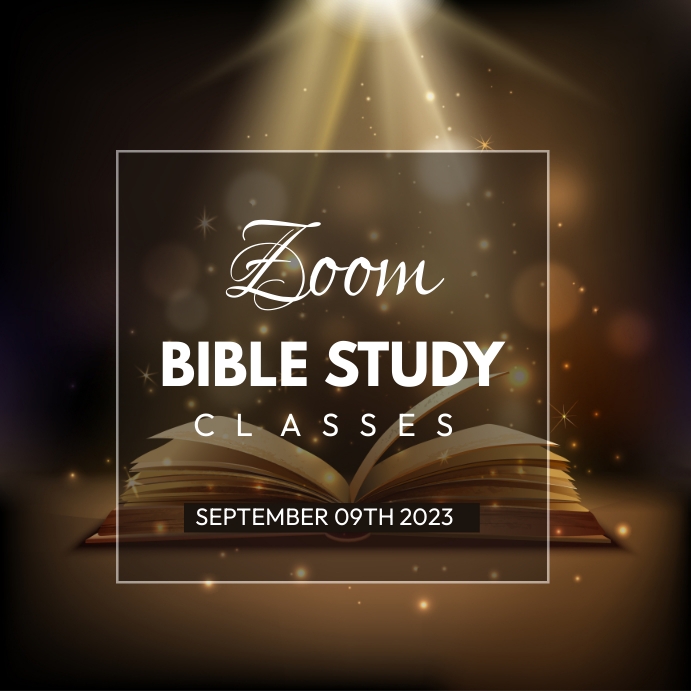 bible study classes Template | PosterMyWall