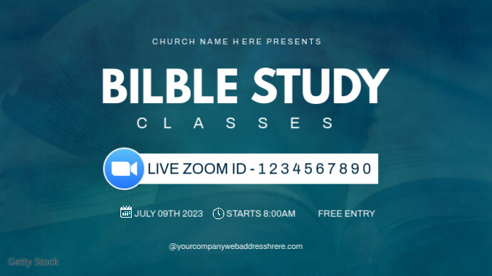 bible study classes Template | PosterMyWall