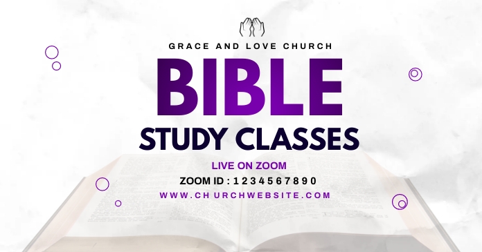 bible study classes Template | PosterMyWall