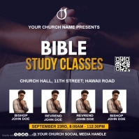 bible study classes Template | PosterMyWall